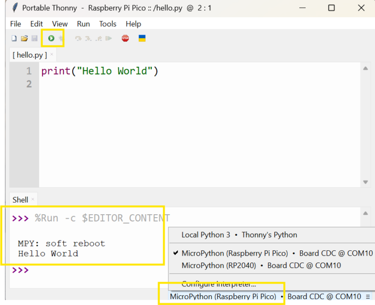 Getting Started With Raspberry Pi Pico Micropython And C Sdk Icircuit